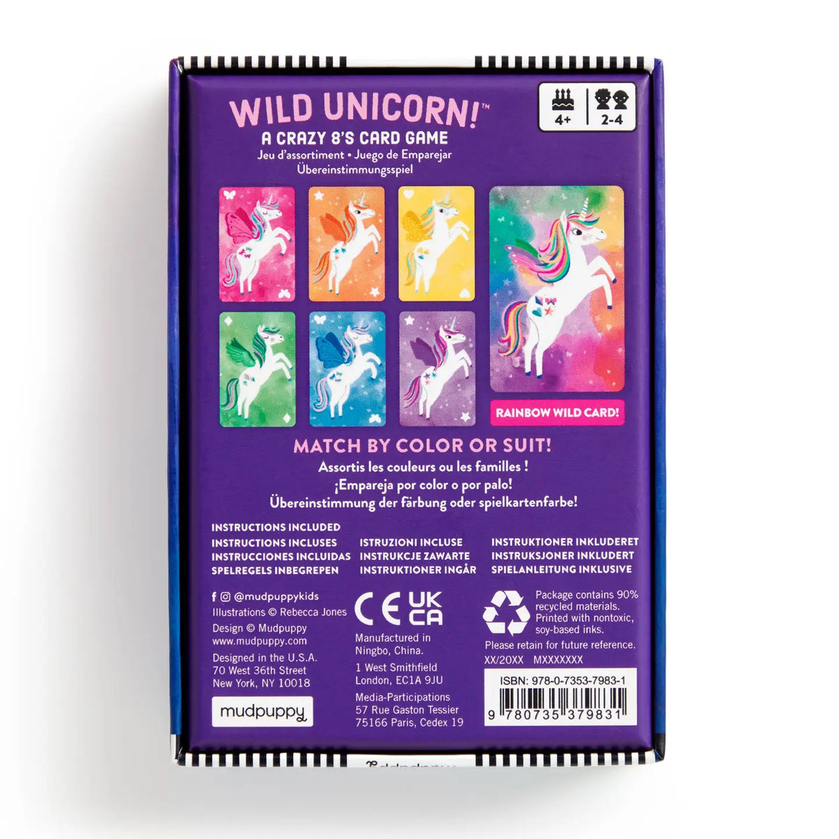 Wild Unicorn! Card Game – Beech & Boon
